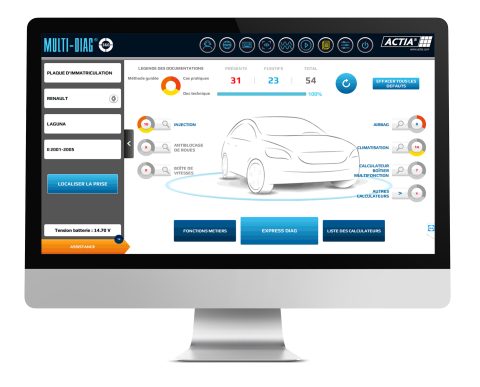 Vehicle multi-brand diagnostics - ACTIA IME